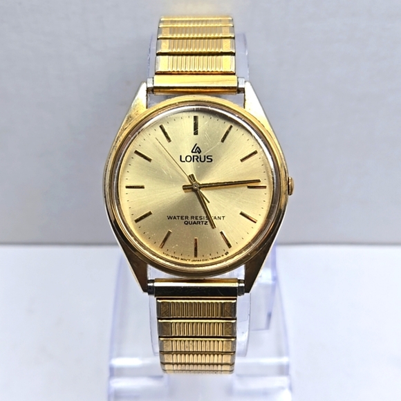 Lorus | Accessories | Mens Vintage Lorus By Seiko Watch 35mm Gold Tone ...